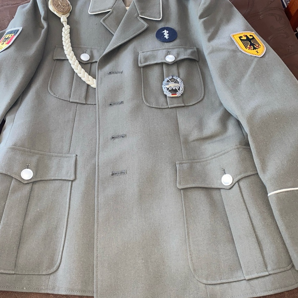 Germany Bundeswehr Army Uniform Jacket Vintage Medica… - Gem